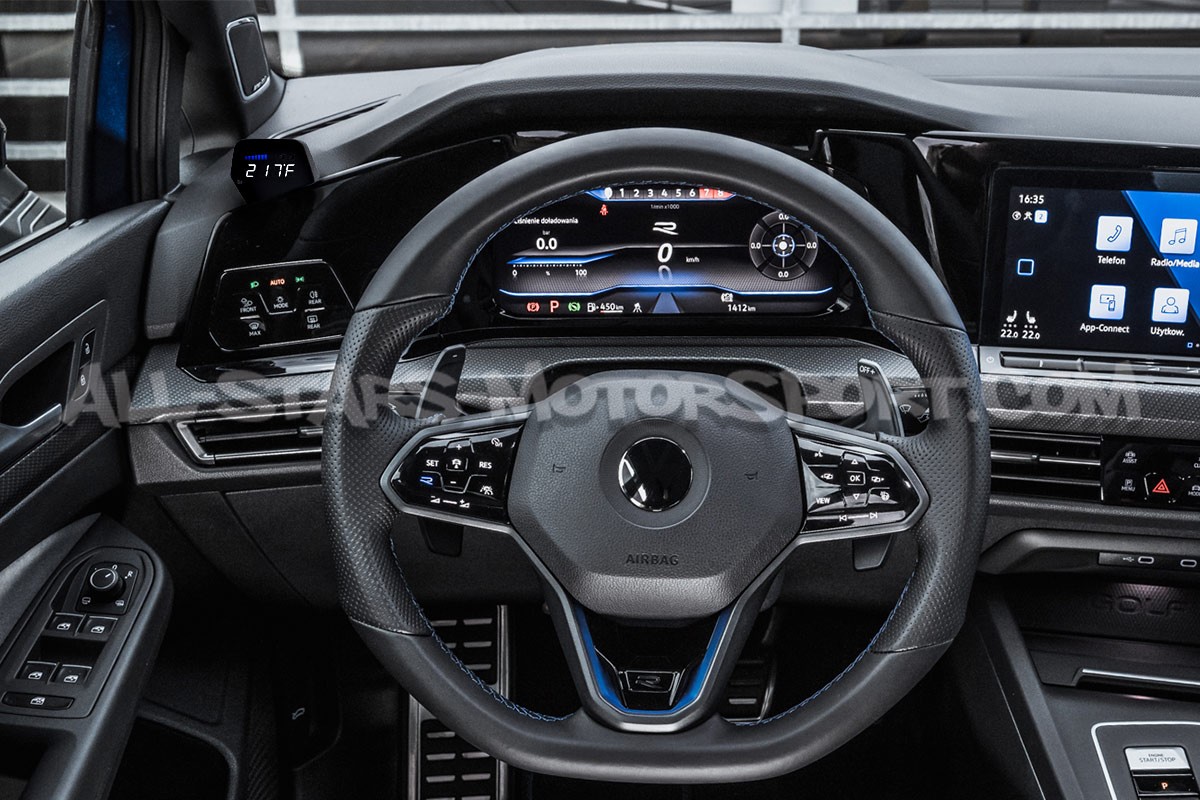 P3 Gauges Digital Vent Gauge for Golf 8 R