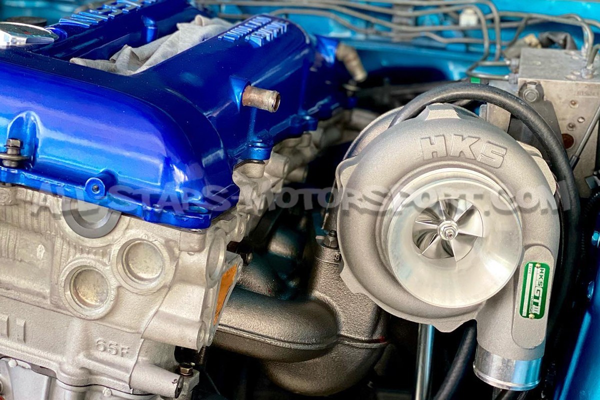 Nissan 200sx S14 SR20DET HKS GTIII-RS Top Mount Turbo Kit