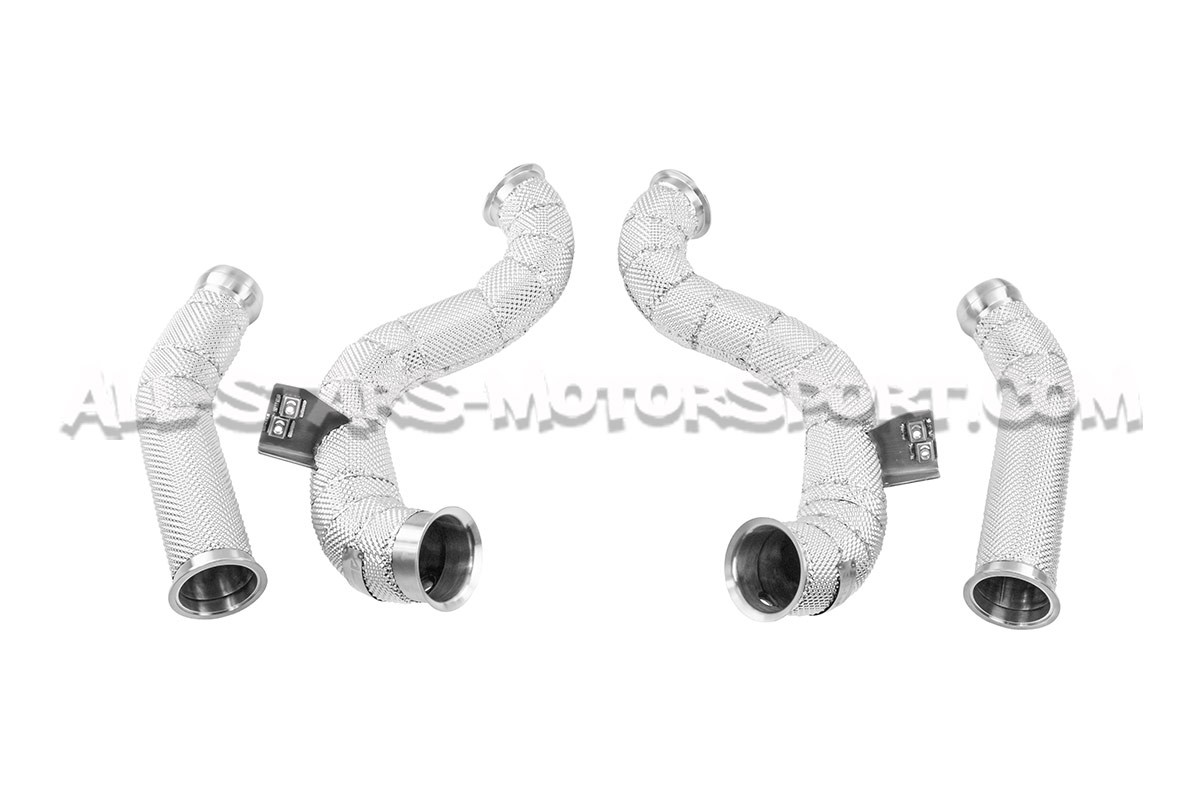 Mercedes C63 AMG W205 Alpha Competition Decat Downpipes