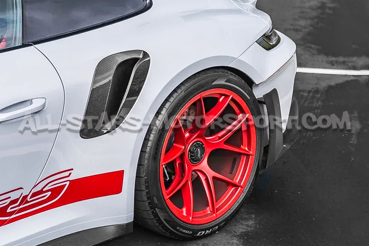 911 992 Turbo / GT3RS Techart Carbon Fiber Side Air Intake Ducts