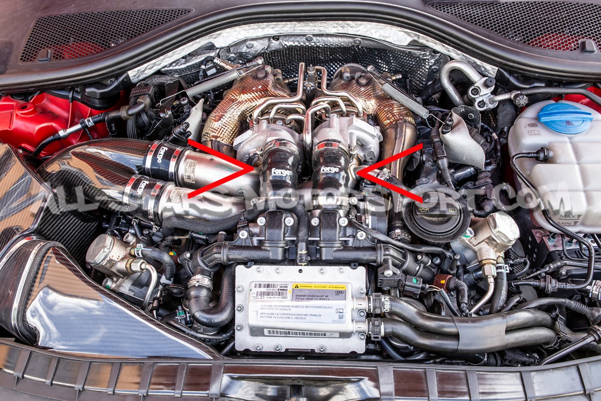 Audi RS6 / RS7 C7 Forge turbo hose kit