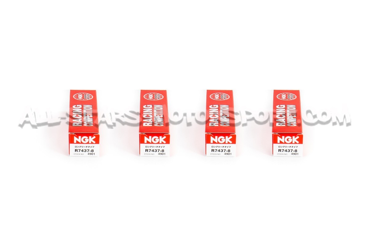Bujías NGK Racing R7437-8 para Golf 7 GTI / R / S3 8V / TT 8S / Leó...