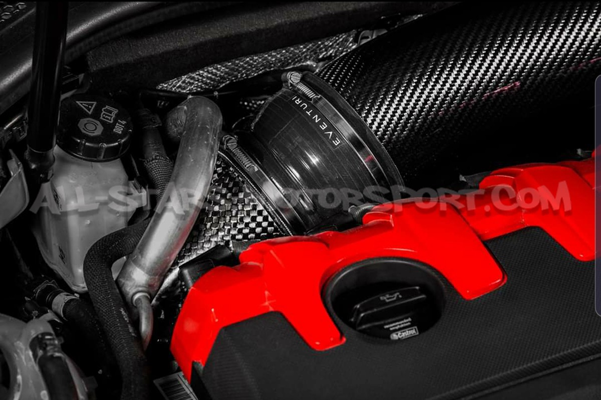 Audi RS3 8V.5 / TTRS 8S Eventuri Carbon Turbo Inlet with stock turb...