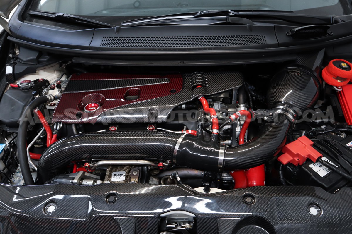 Honda Civic Type R FK2 Eventuri Carbon Fiber Turbo Inlet Tube
