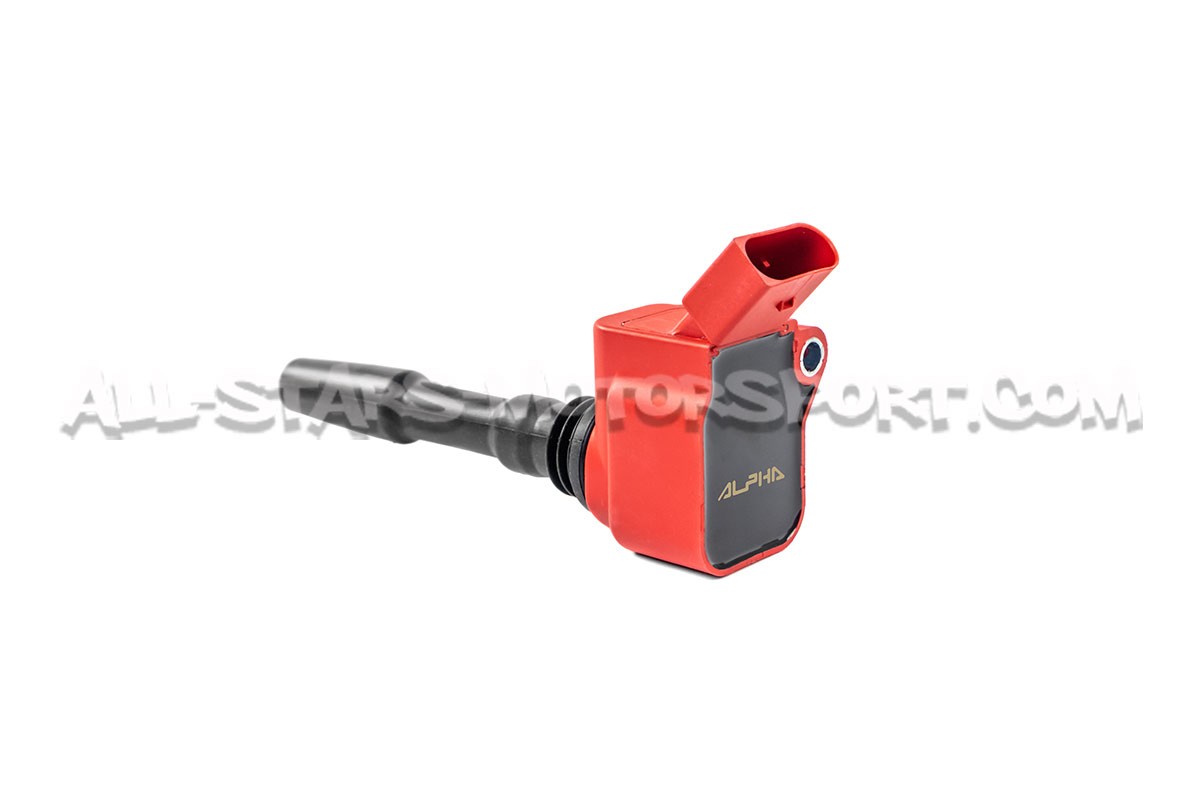 Alpha Competition red ignition coils for Audi S4 / RS4 B9 and S5