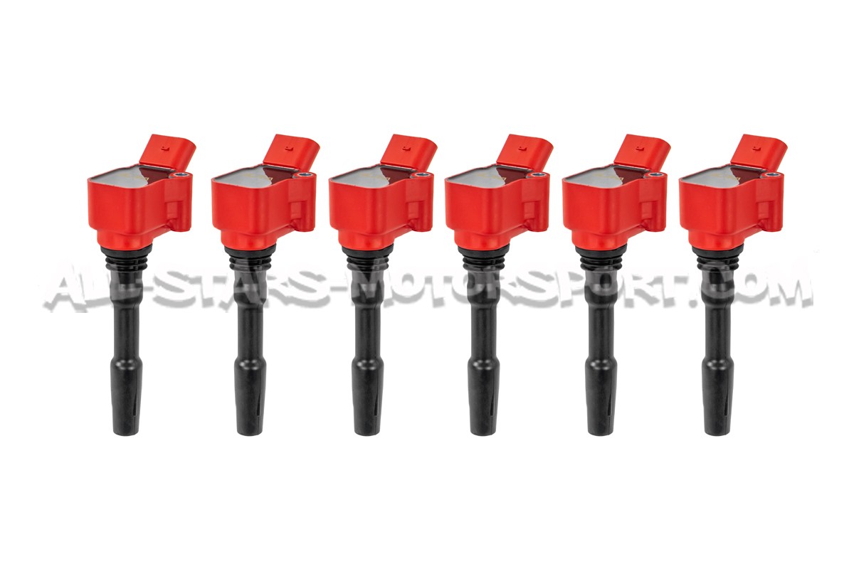 Alpha Competition red ignition coils for Audi S4 / RS4 B9 and S5