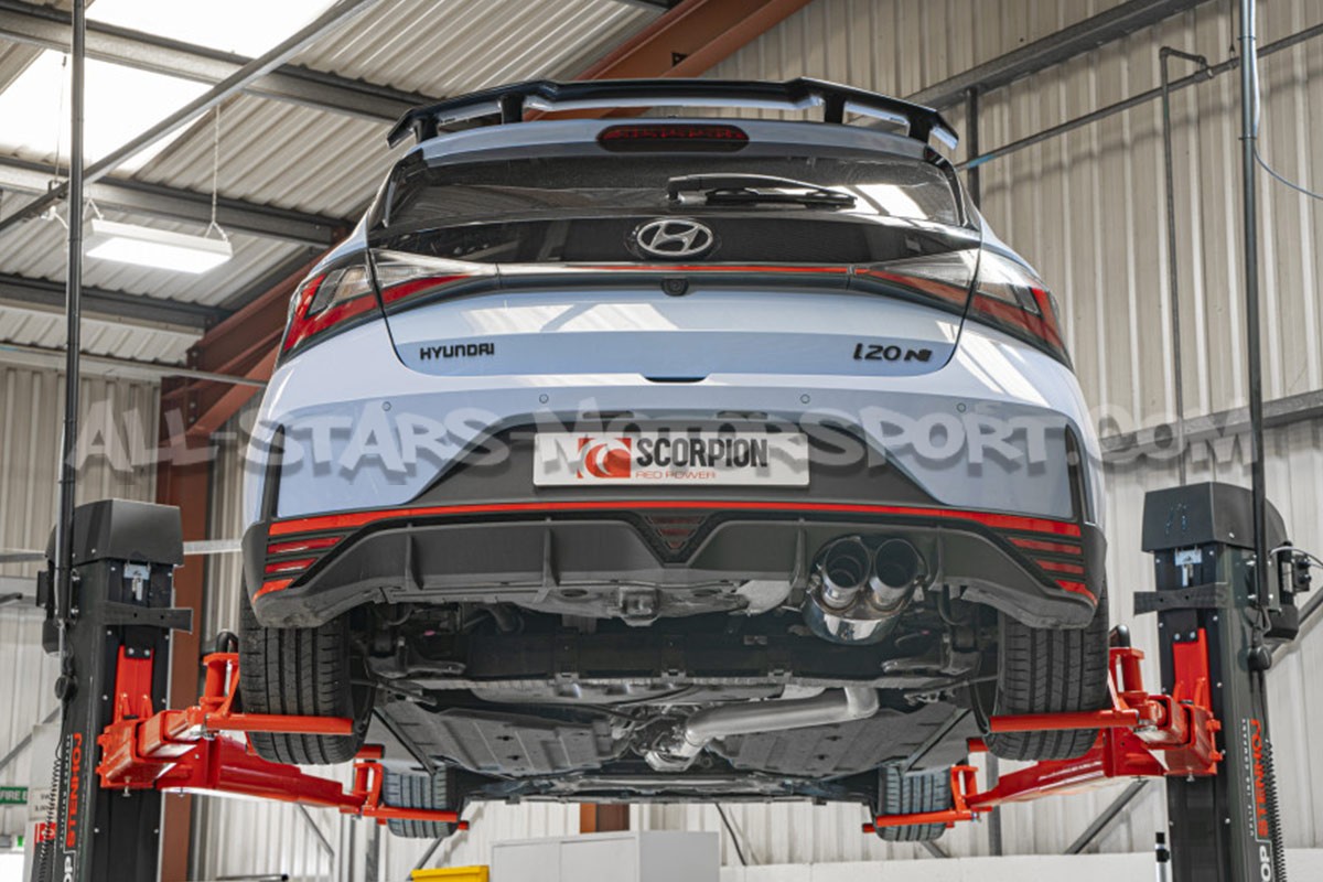 Hyundai I20 N Scorpion GPF Back Catback